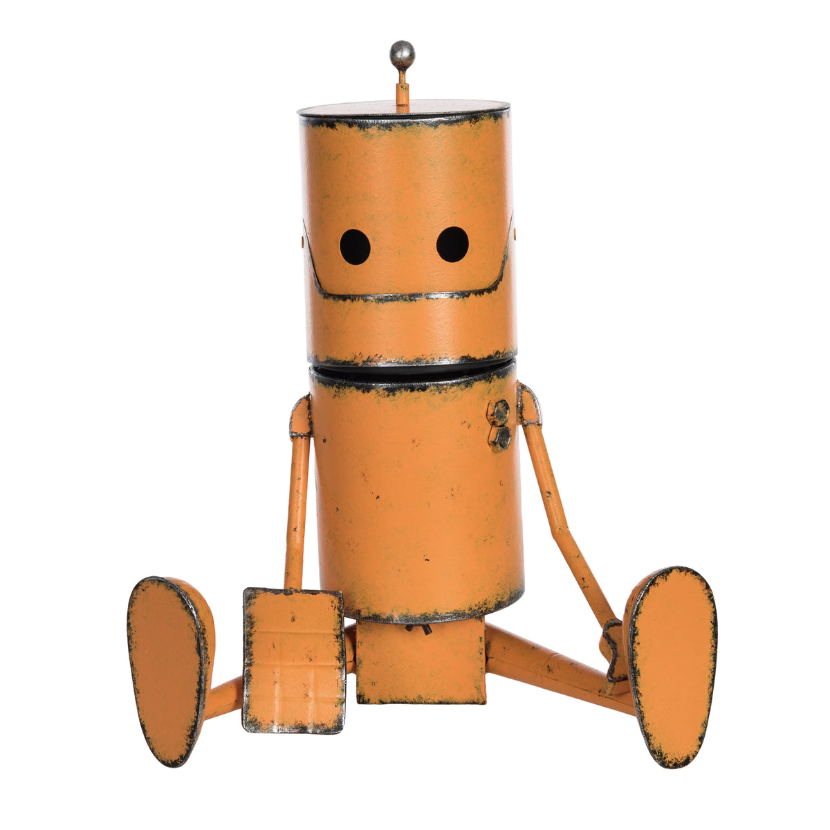 Metal Scotty Robot Figure Planter Yellow – Transpac Brands