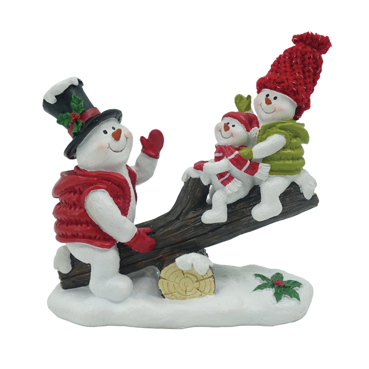 Res Snowman w/Seesaw – Transpac Brands
