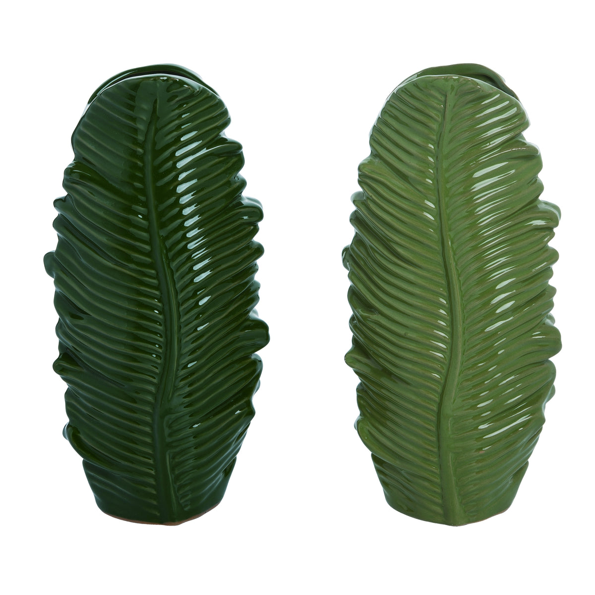 Cer Leaf Vase 2 Asst – Transpac Brands