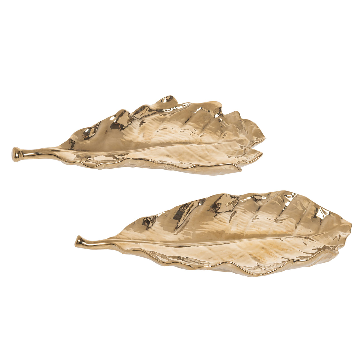 Dol Gold Leaf Plate 2 Asst – Transpac Brands