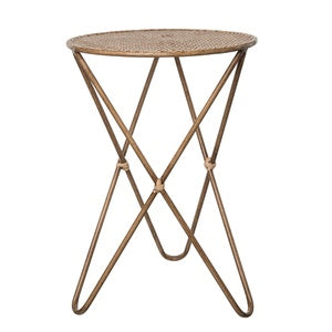 Sm Iron Side Table – Transpac Brands