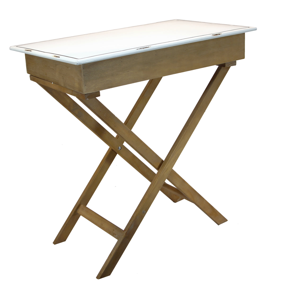 Wd. Table W/ Enamel Top – Transpac Brands
