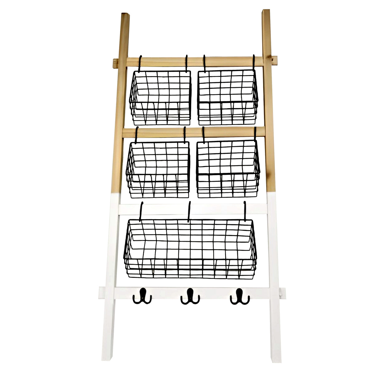 Ladder Frame W/ Baskets – Transpac Brands