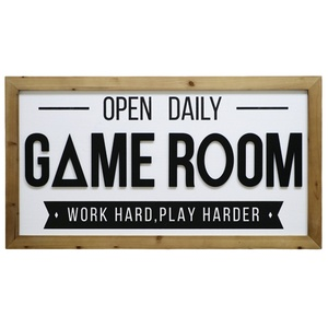 MDF Game Room Open Wall Decor – Transpac Brands