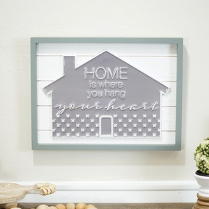 Wd. Sign "Home" 16X12In – Transpac Brands