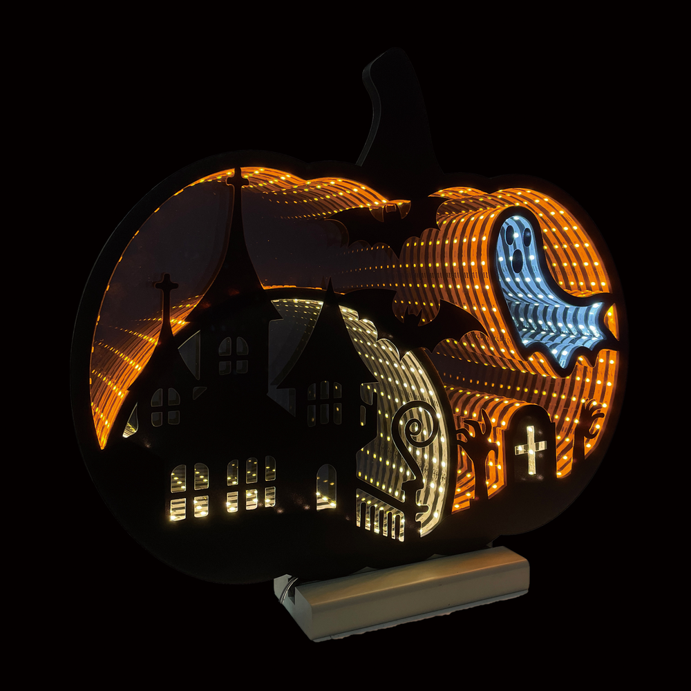 15" Halloween Infinity Halloween Pumpkin – Transpac Brands