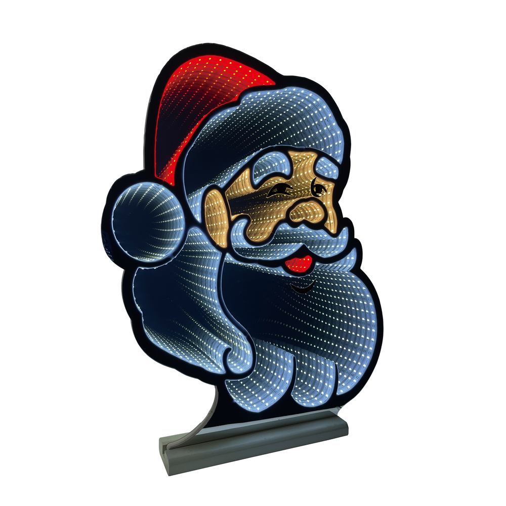 24" Infinity Christmas Santa Face – Transpac Brands