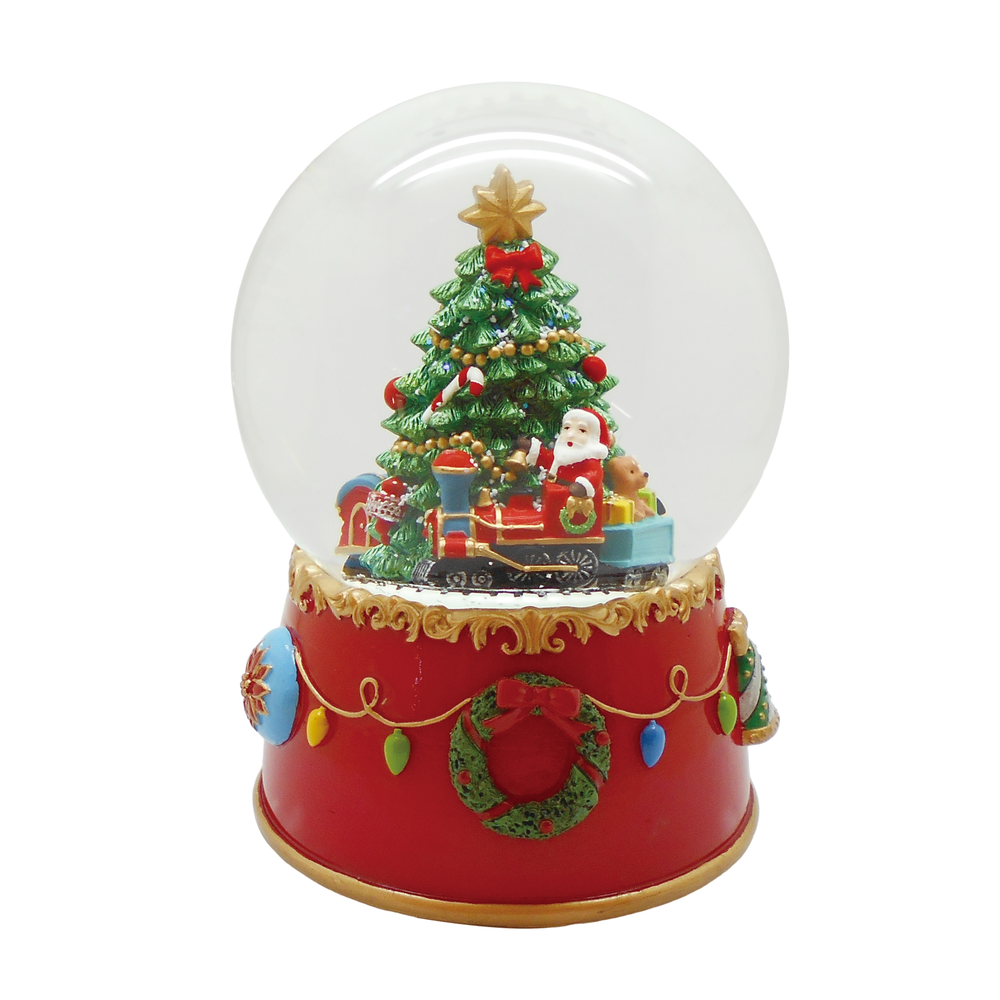 120MM Christmas Tree Music Water Globe – Transpac Brands