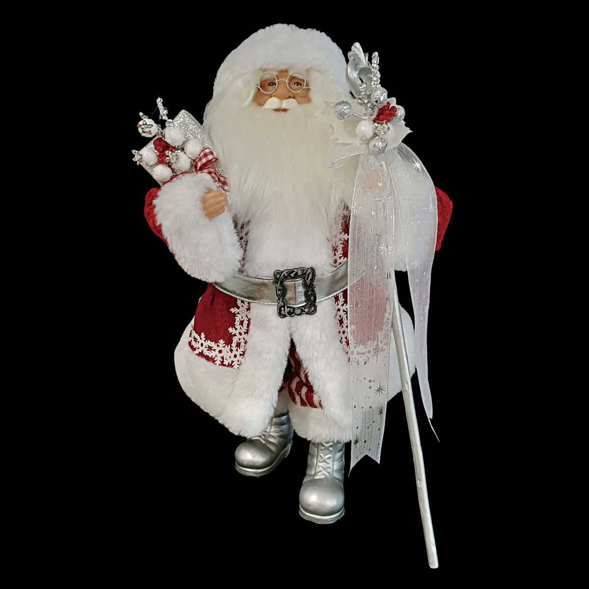 18" standing Santa – Transpac Brands