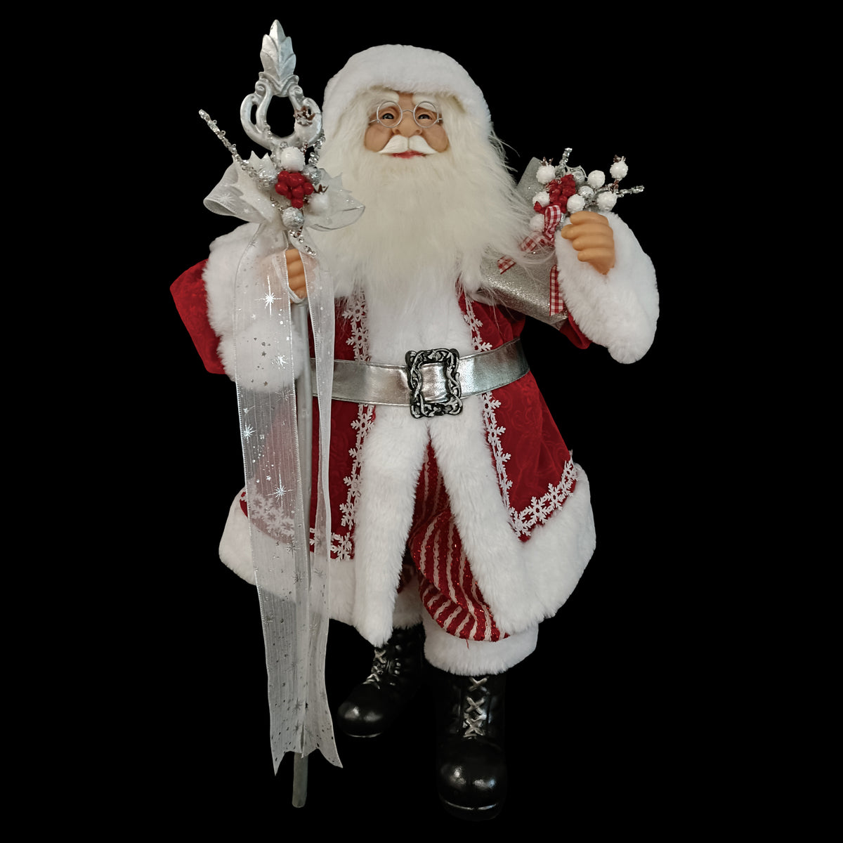 24" standing Santa – Transpac Brands