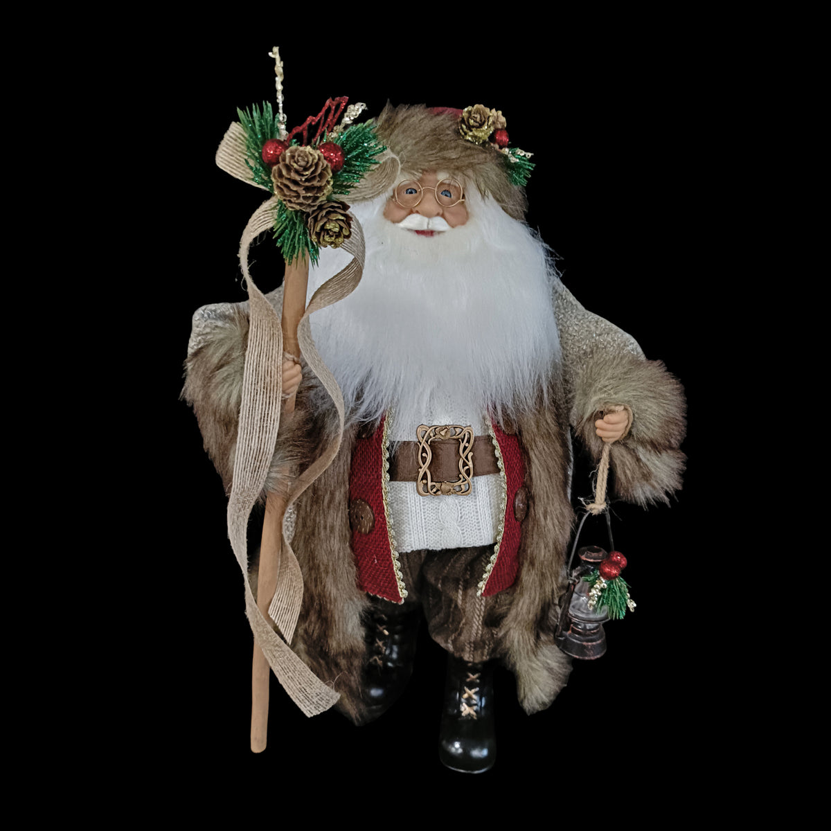 18" standing Santa – Transpac Brands