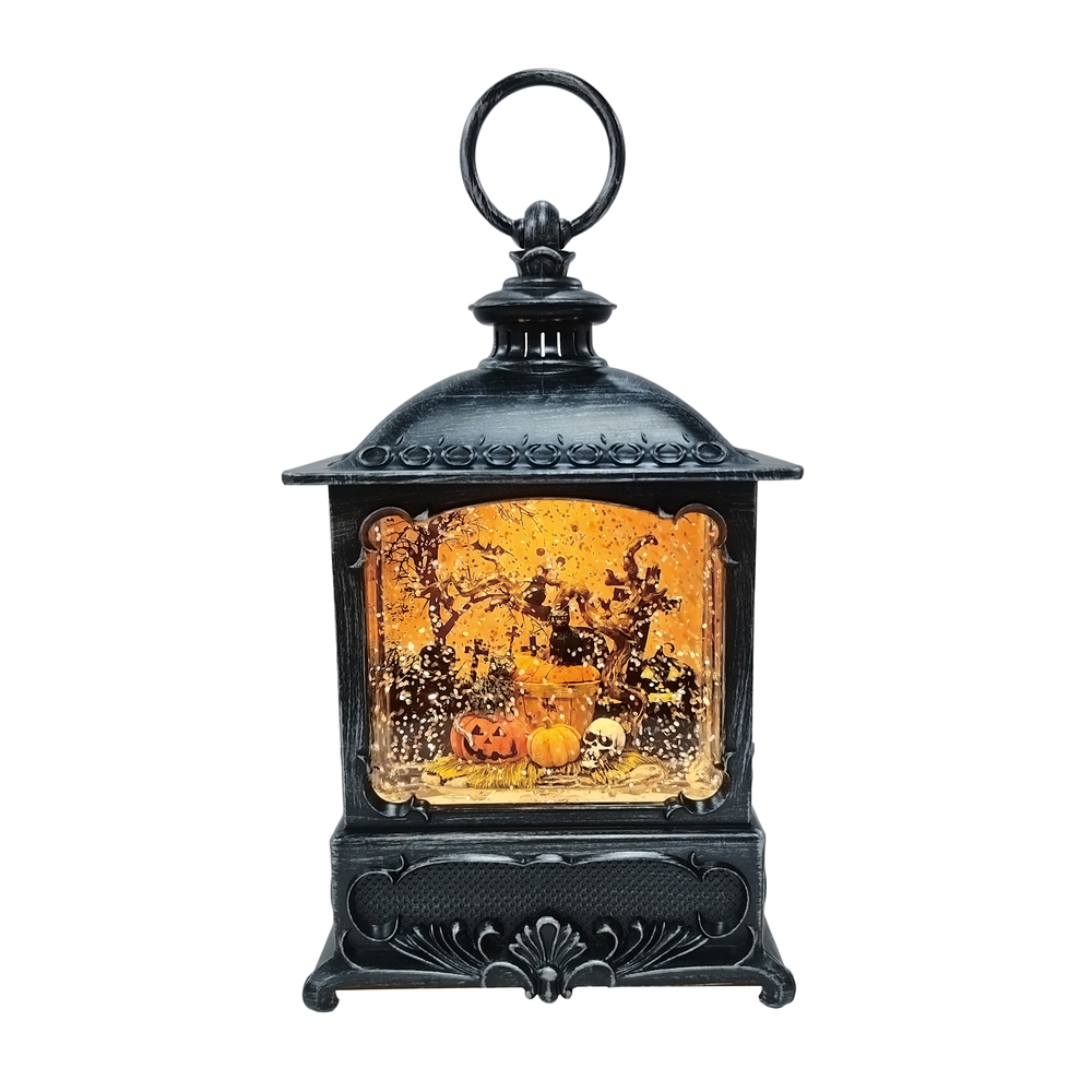 10"LED Water Spinning Graveyard Lantern – Transpac Brands