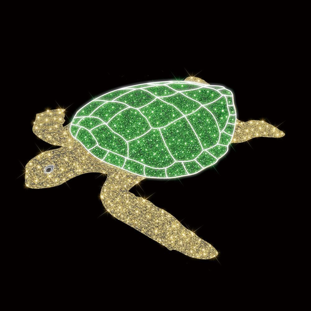 118" LED 3D Sea Turtle – Transpac Brands