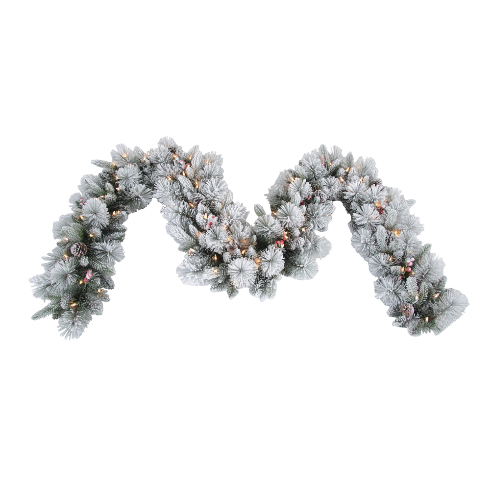 9Ft X12" Vermont Garland PE/PVC/Hard Needle 100 Ul WW – Transpac Brands