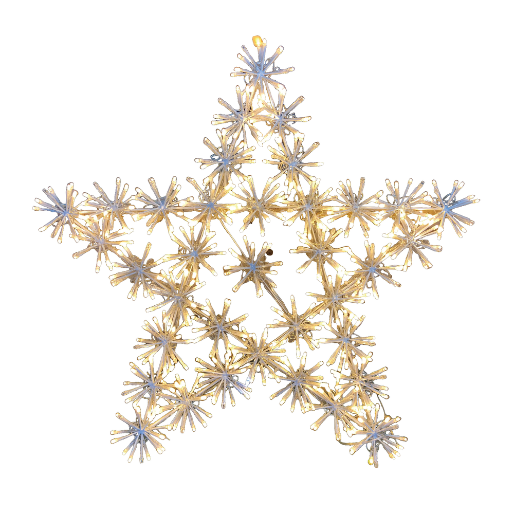 27.5" X 36" 768L Bethlehem Star, CW LED W/94 Blue Flash – Transpac Brands