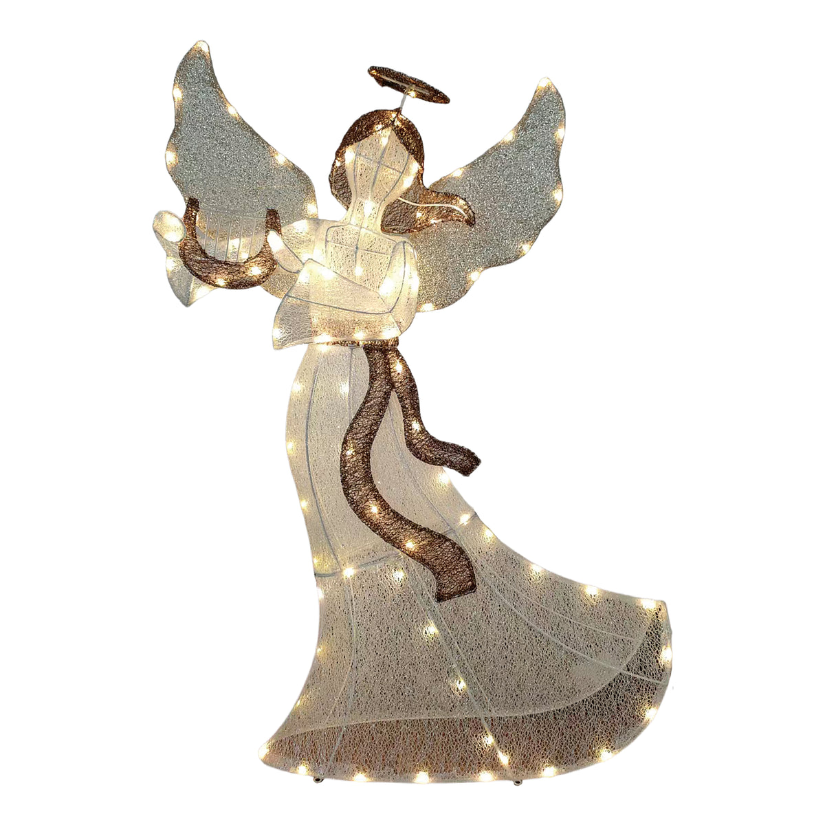 48" LED Animated Angel Metal Frame Lighted Decor – Transpac Brands