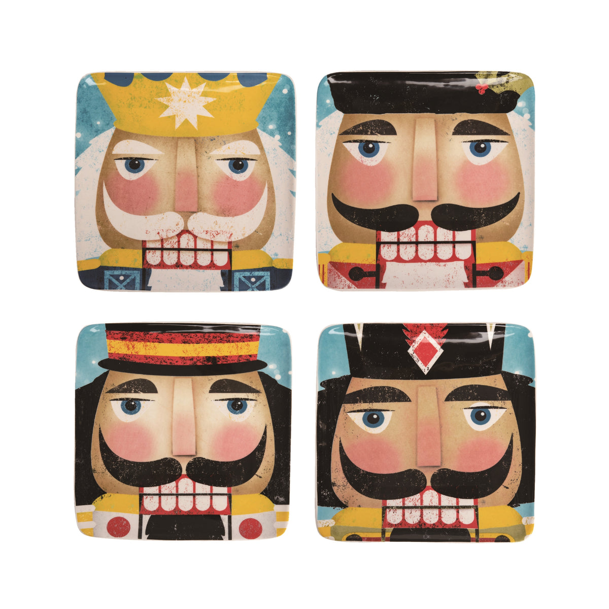Dol Nutcracker Plate 4 Asst – Transpac Brands