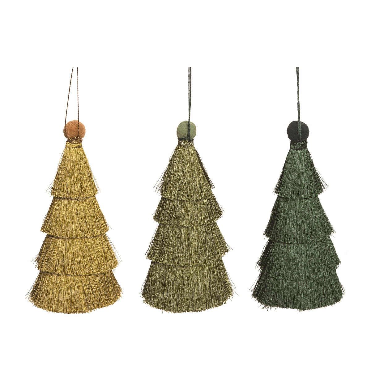Rope Tassel Tree Orn 3 Asst – Transpac Brands