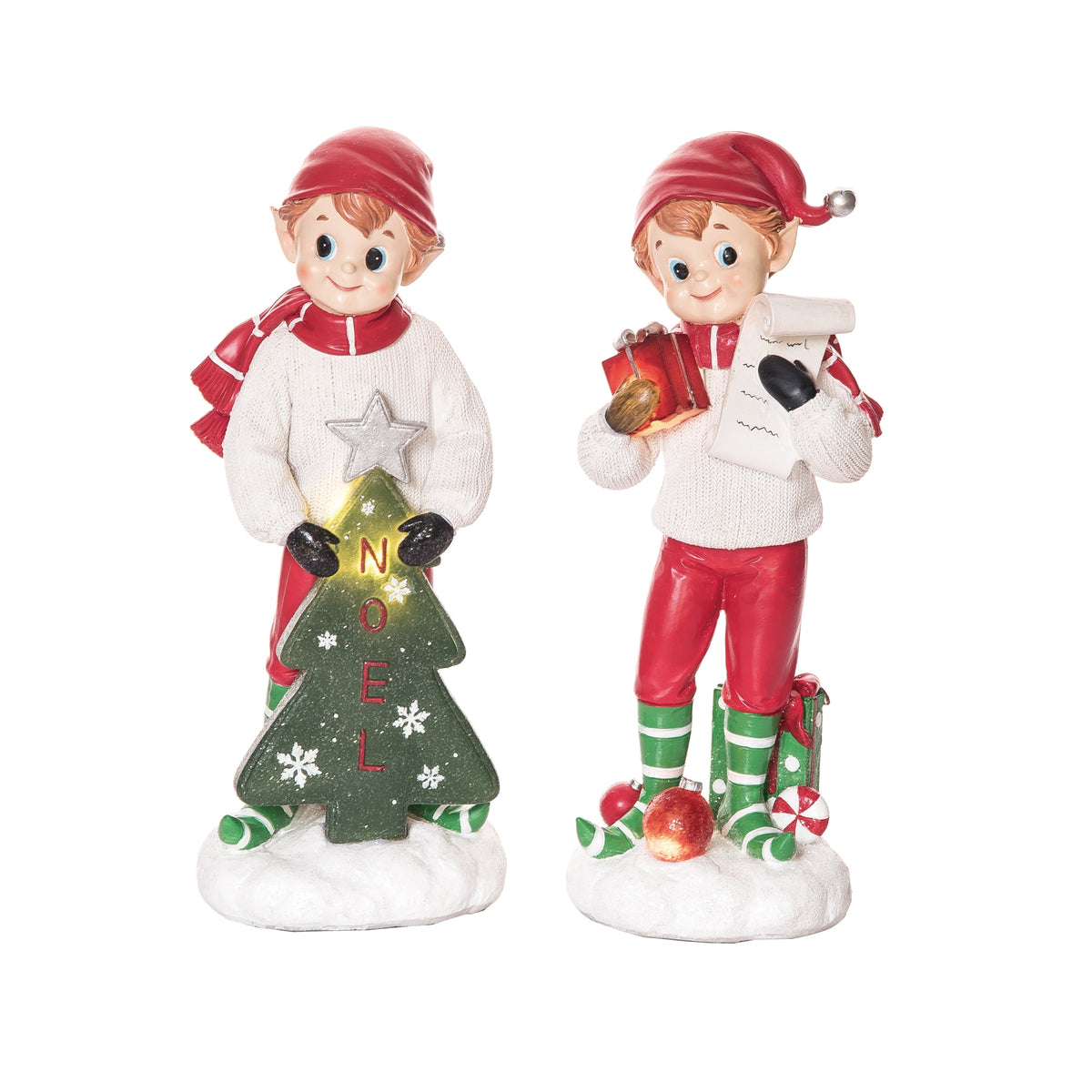 Res Light Up Vintage Elf Fig 2 Asst – Transpac Brands
