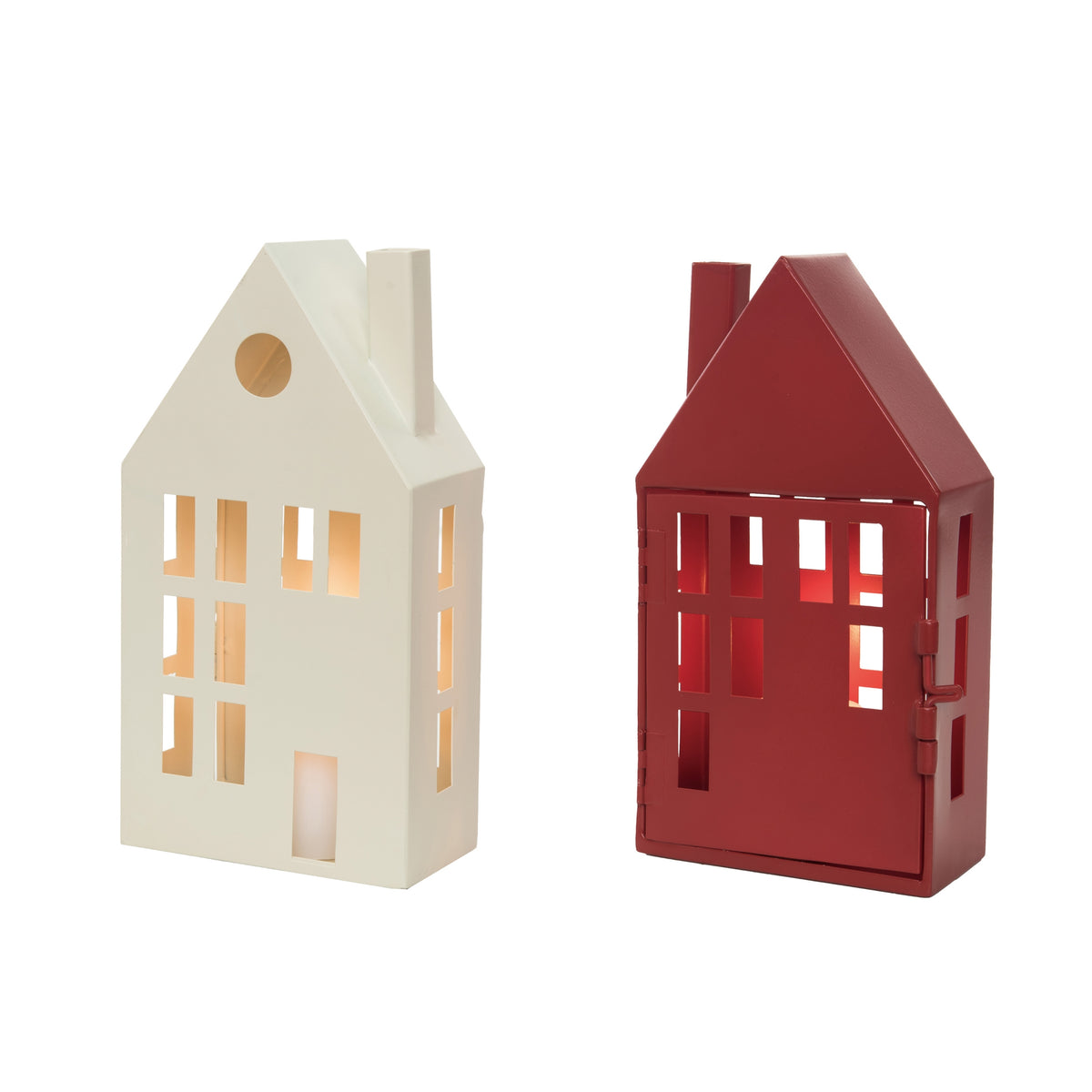 Sm Metal Holiday House 2 Asst – Transpac Brands