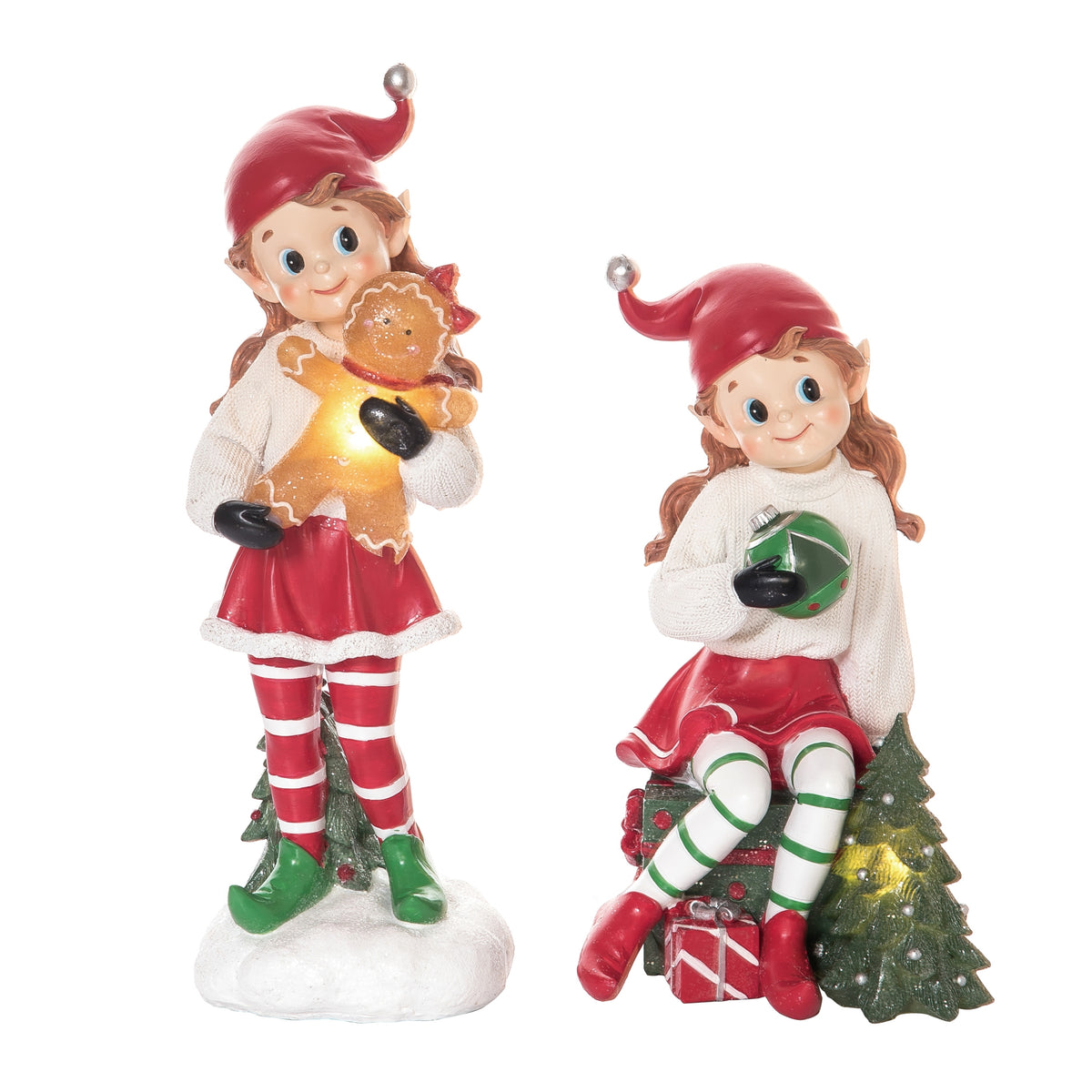 Res Light Up Sweet Elf Fig 2 Asst – Transpac Brands