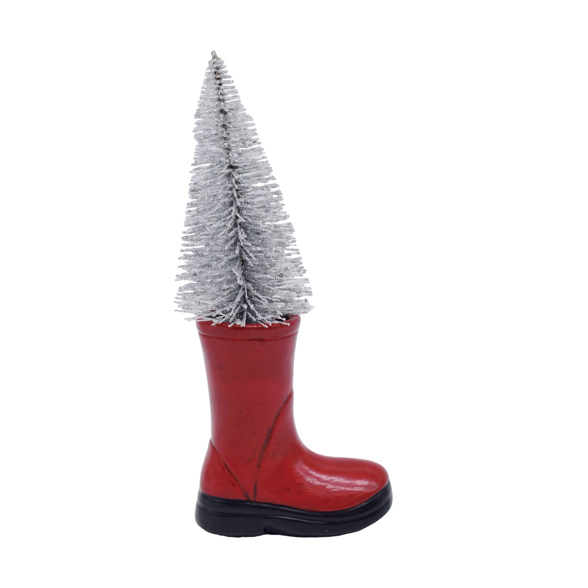 Res Mini Santa Boot w/Tinsel Tree – Transpac Brands