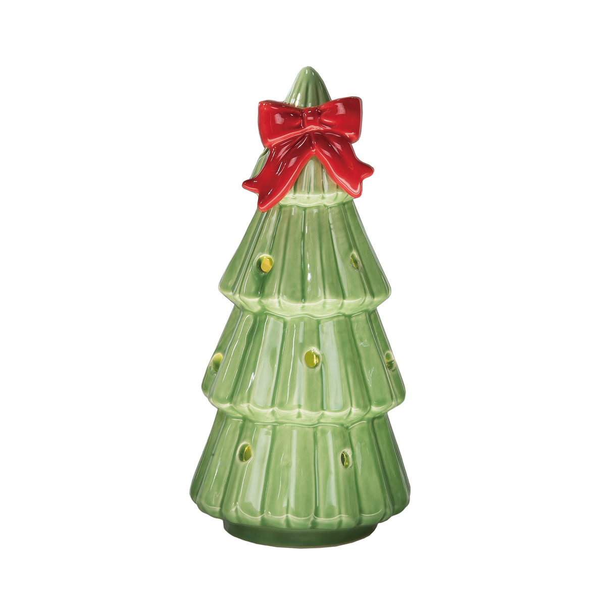 Medium Cer LED Bow Topper Tree – Transpac Brands