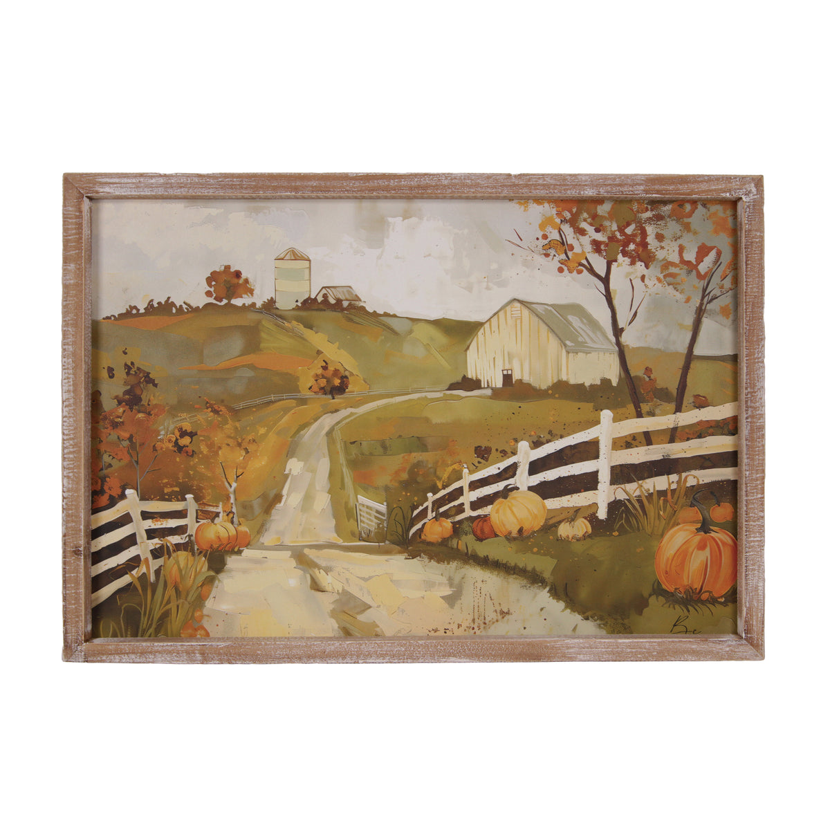 MDF Pumpkin Farm Wall Art – Transpac Brands