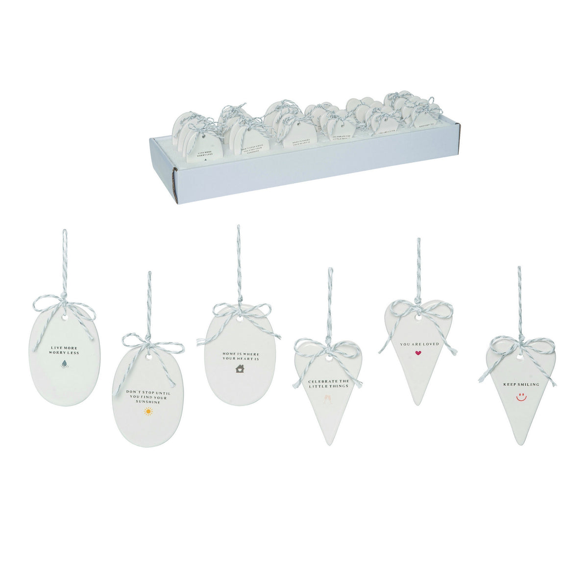 Dol Hanging Keepsake Charms In Display S/24 – Transpac Brands