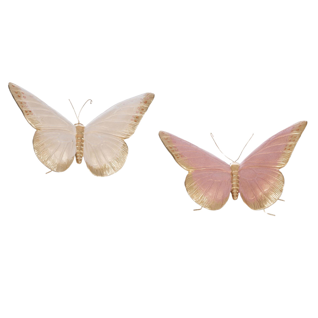 Res Hanging Flocked Butterfly 2 Asst – Transpac Brands