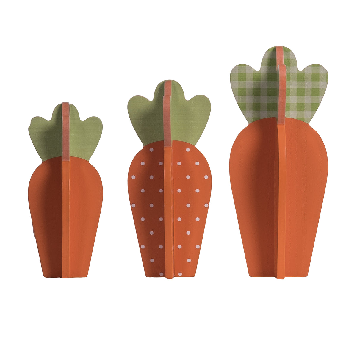 MDF 3D Carrots S/3 – Transpac Brands