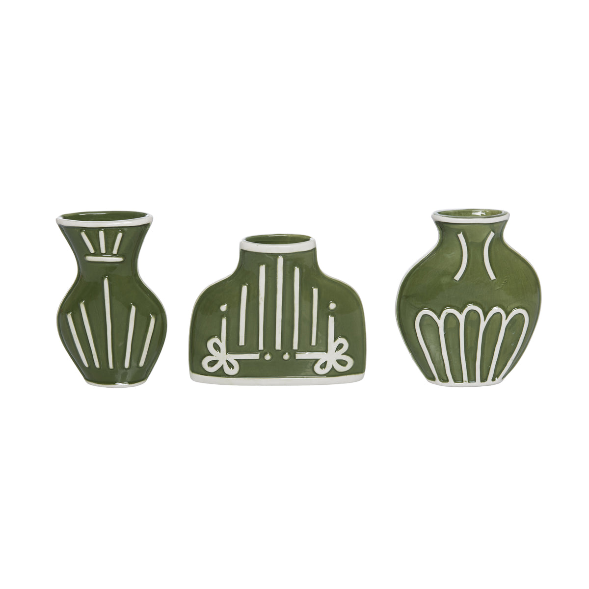 Dol Flat Vases 3 Asst – Transpac Brands