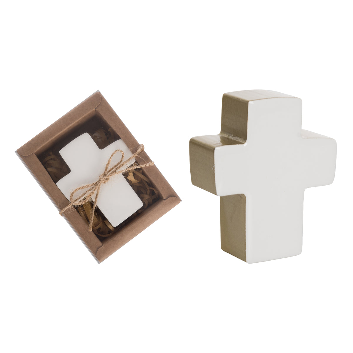 MDF/Epoxy Cross in Box – Transpac Brands