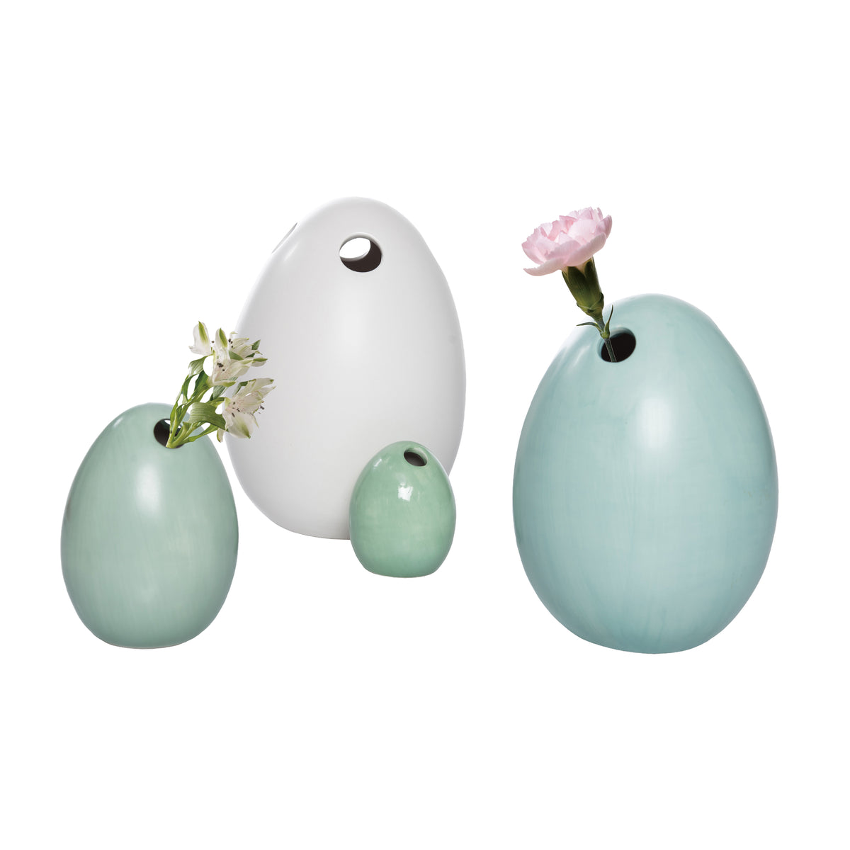 Cer Egg Vases S/4 – Transpac Brands