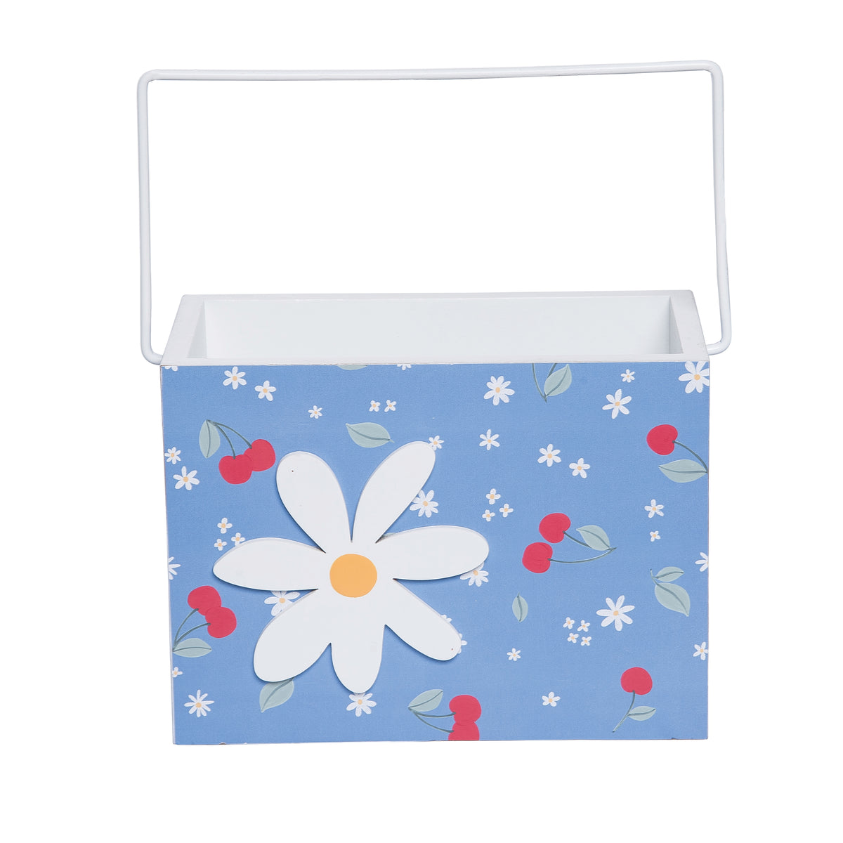 MDF Daisy Box w/Handle – Transpac Brands