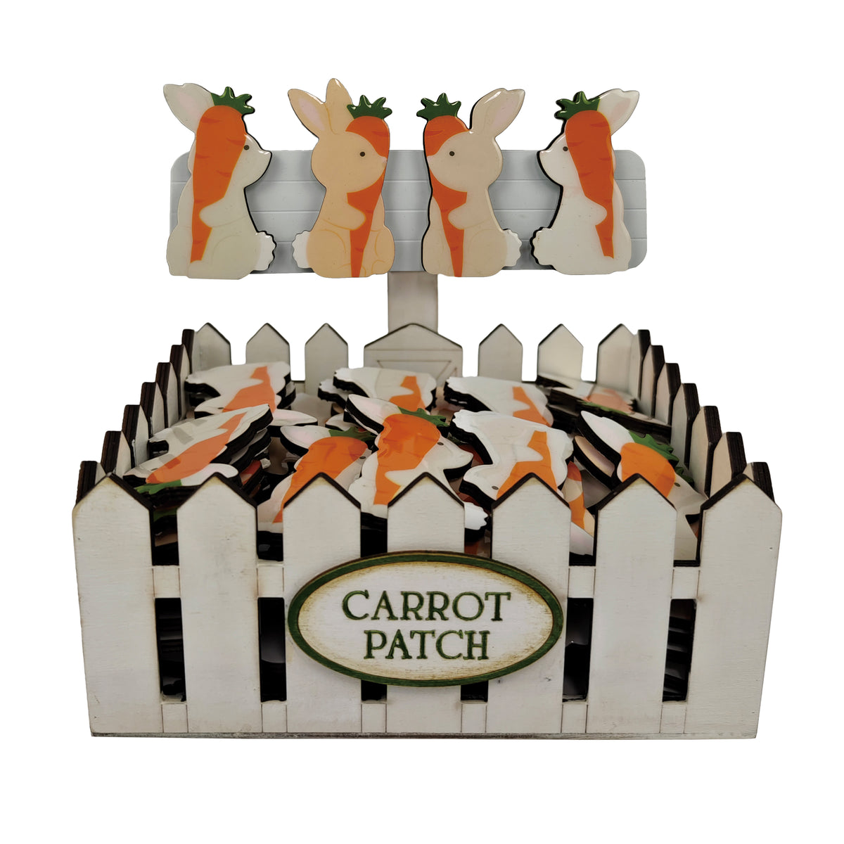 Plywood/Epoxy Bunny Magnets 4Styl/18EA/72PDQ – Transpac Brands