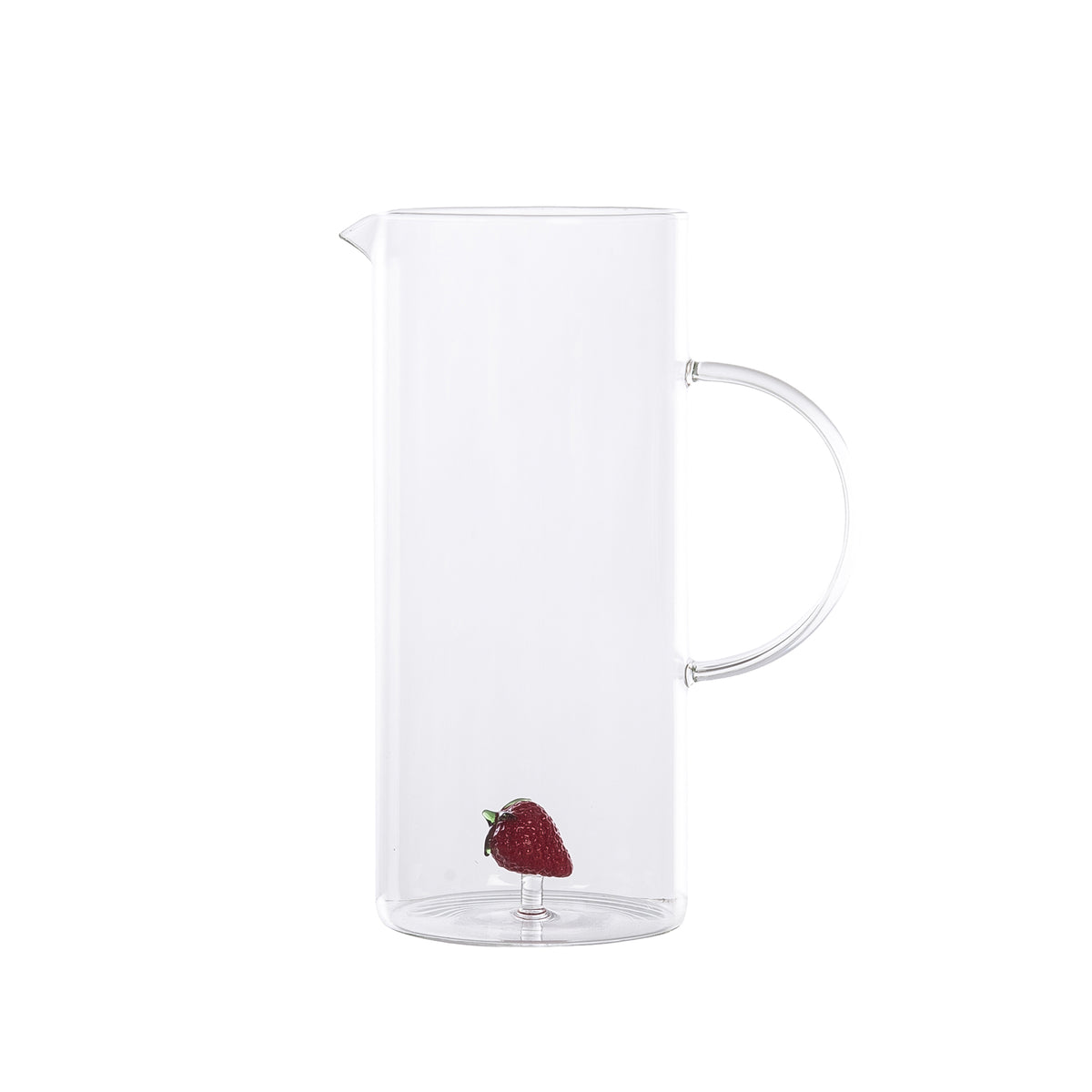 Glass Strawberry Pitcher – Transpac Brands
