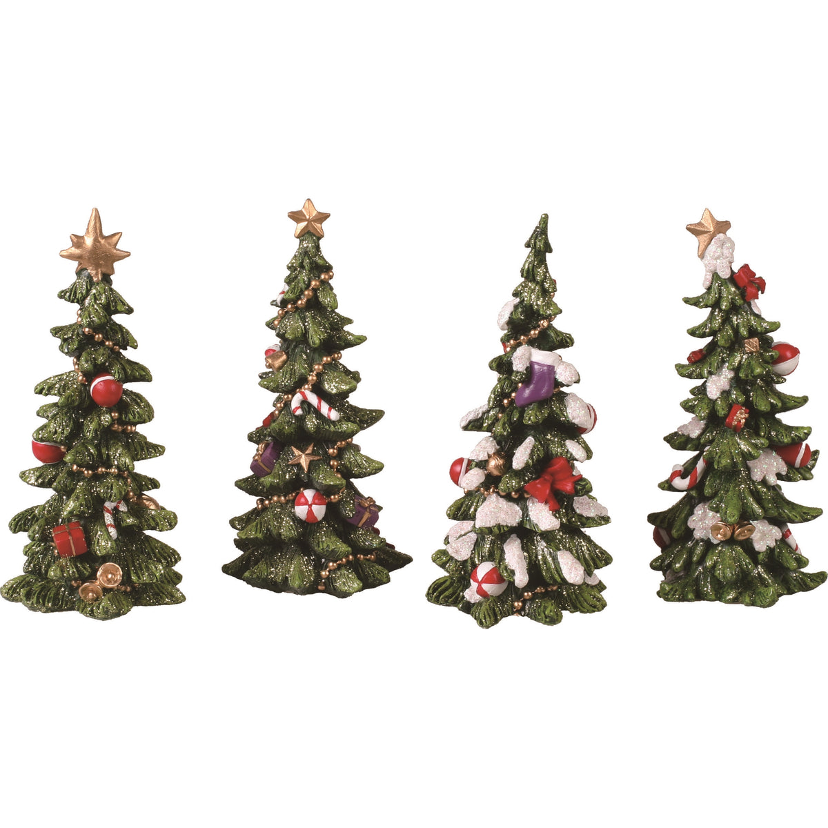 Res Holiday Tree Fig 4 Asst – Transpac Brands
