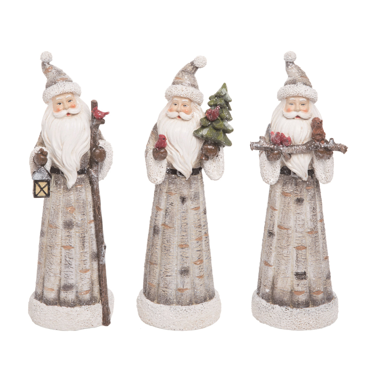 Res Birch Santa Fig 3 Asst – Transpac Brands