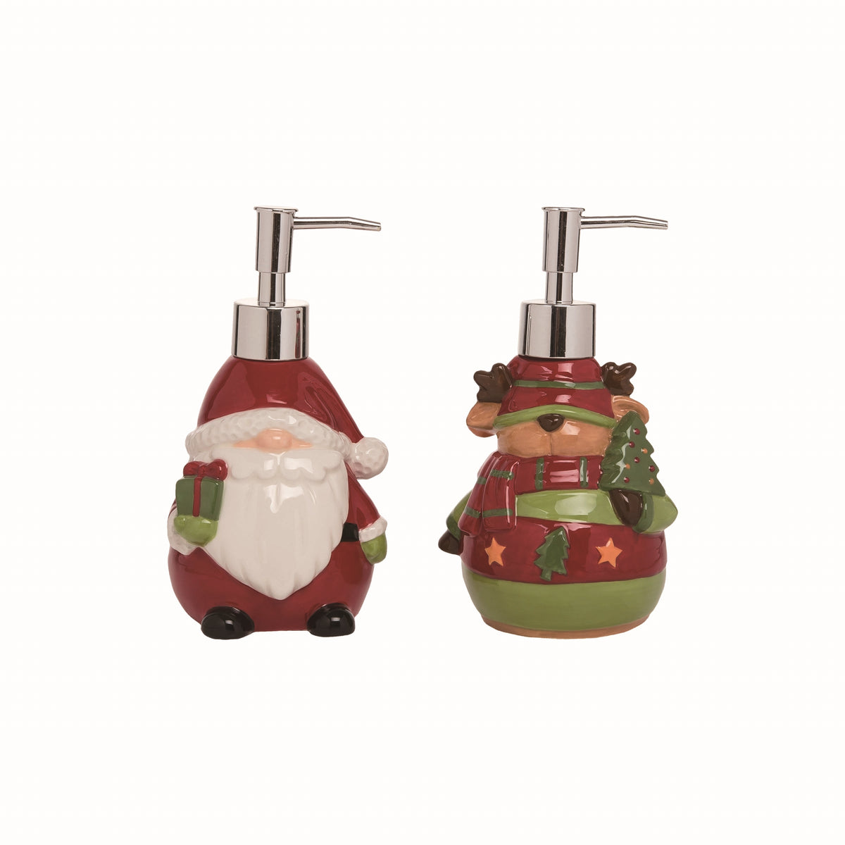 Dol Reindeer/Santa Soap Dispenser 2 Asst – Transpac Brands