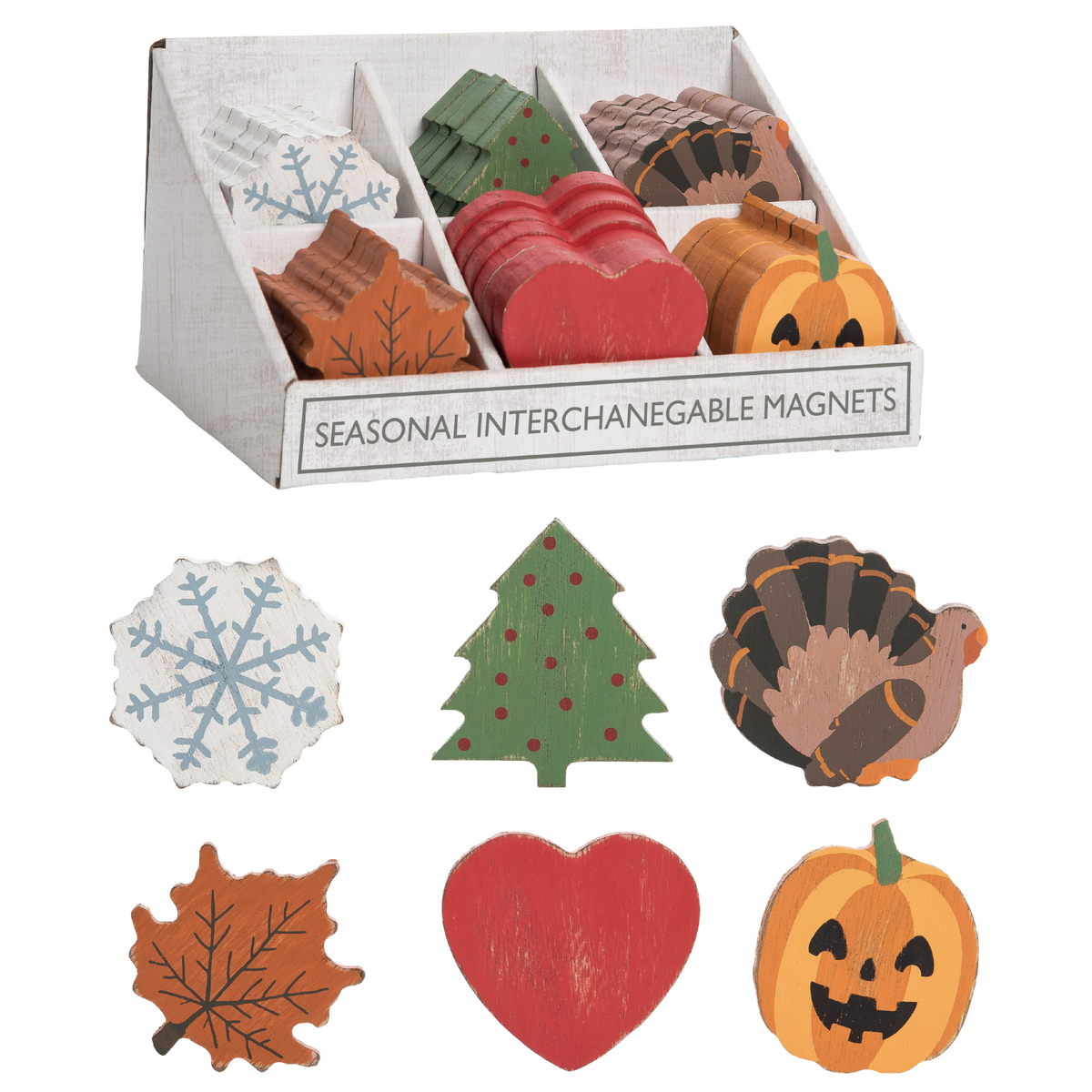 MDF Changing Seasons Magnet Decor S/36 In Pdq – Transpac Brands