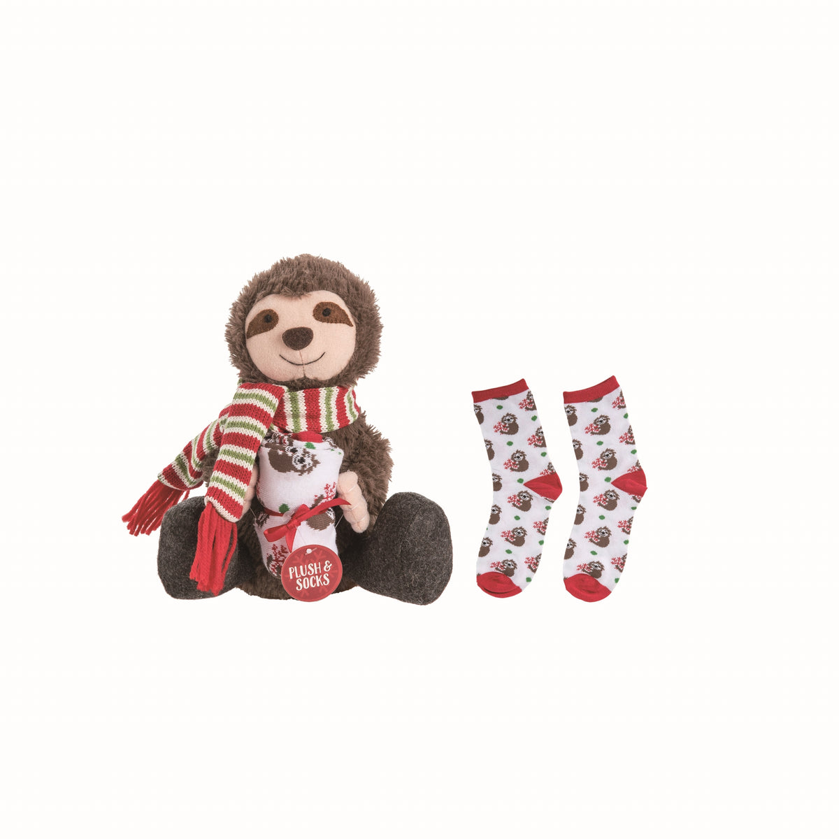 Plush Sloth w/Socks – Transpac Brands