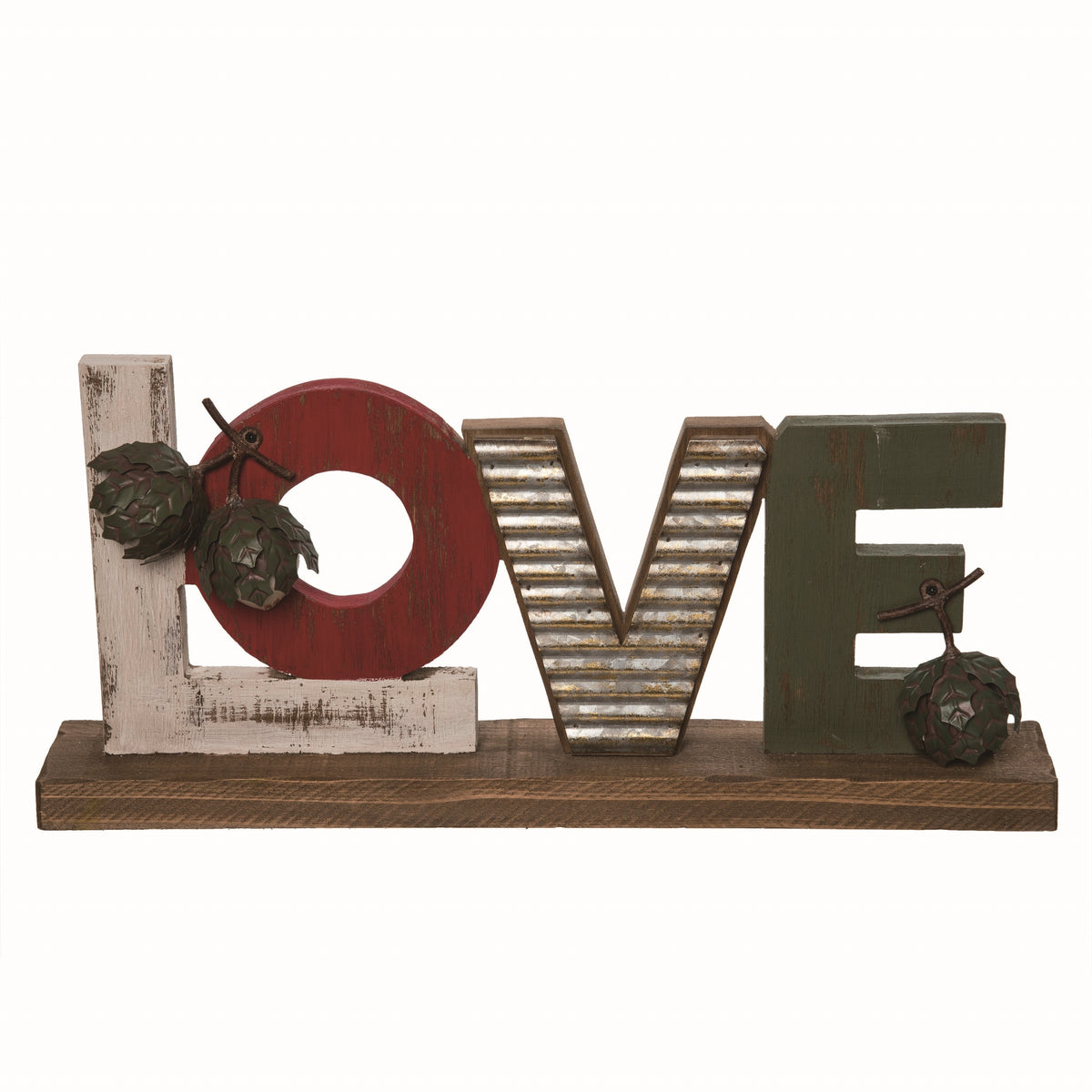 MDF Love Christmas Sign – Transpac Brands